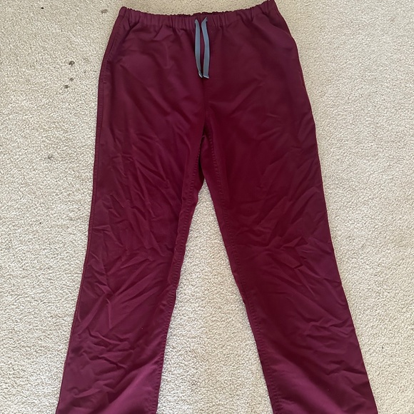 Figs | Pants | Figs Mediumtall Mens Scrub Pants Burgundy | Poshmark